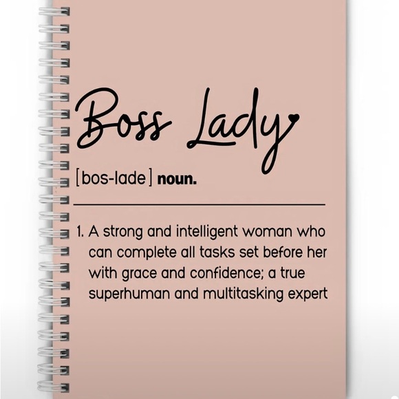 Office | Boss Lady Spiral Notebook | Poshmark